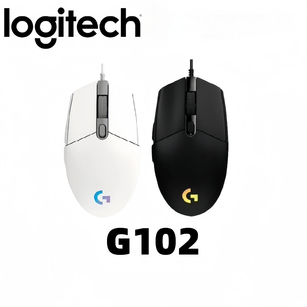LOGITECH G102 Gaming Mouse with LIGHTSYNC RGB, 6 Programmable Buttons, Gaming Grade Sensor & 8k ...