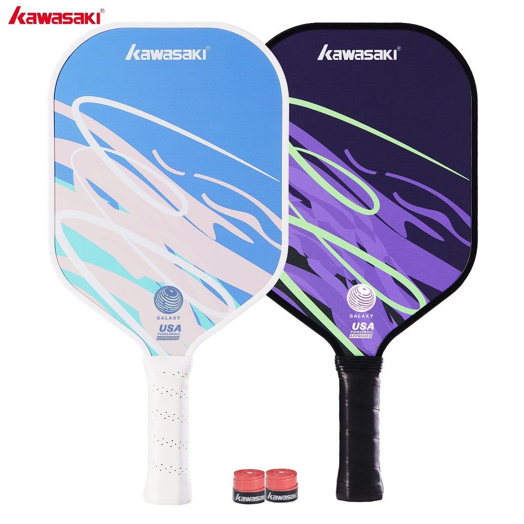 Kawasaki Pickleball Paddle GALAXY&AURORA 220g Fiberglass Pickle Racket ...