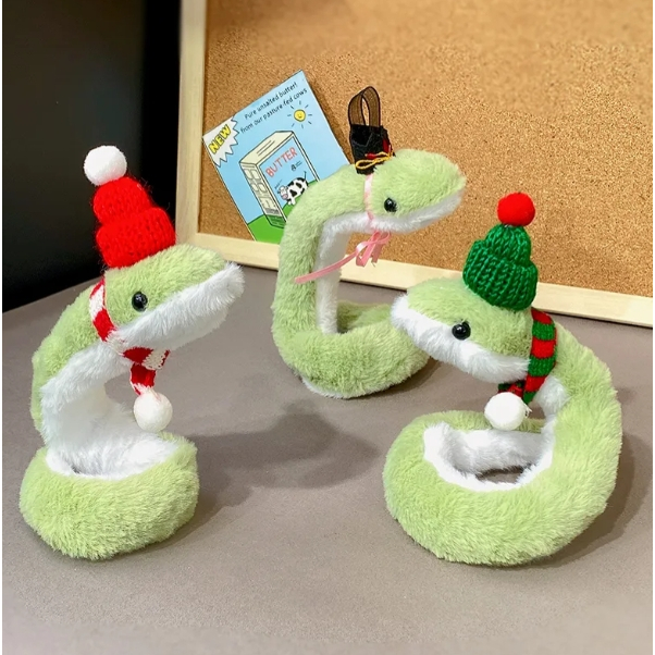 [Multiple Colors] Year of the Snake Little Snake Plush Toy Ragdoll Doll ...