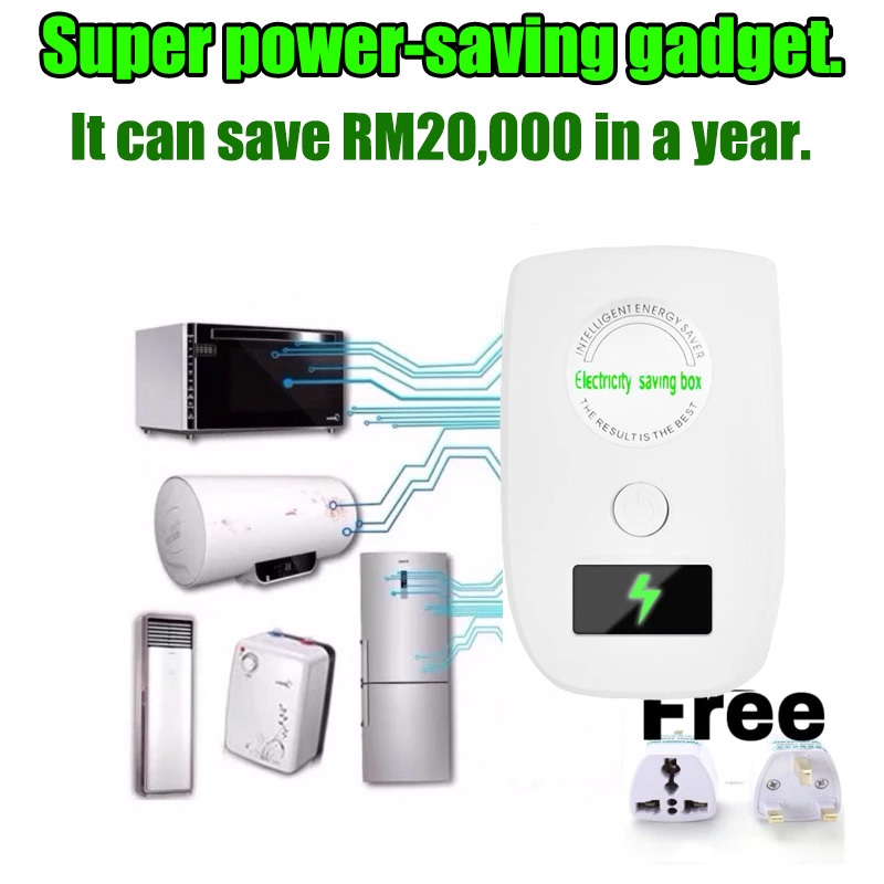 [READY STOCK] Premium Effective 30KW Power Factor Saver Electricity ...