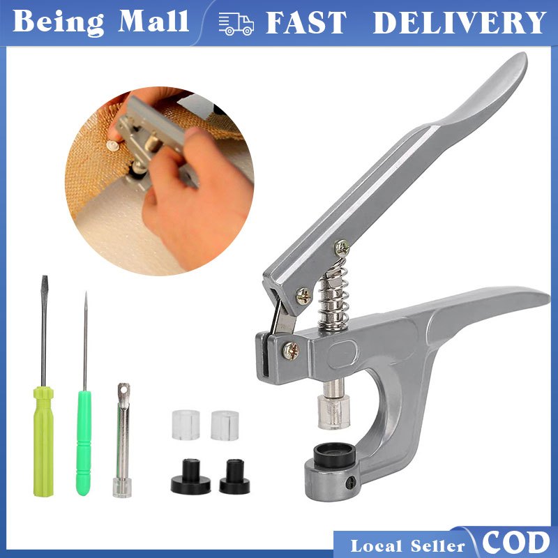 Metal Snap Button Plier Fastener Press Button Fixing Tool For T3 T5 T8 ...