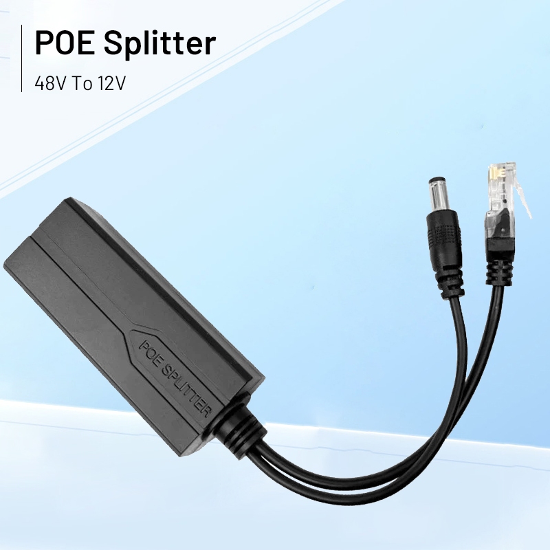 POE Splitter 48V To 12V POE Connectors Splitters Extender Injector ...