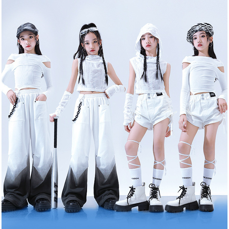 Girl Jazz Dance Costume Hip Hop Fashion Street Dance Children ...
