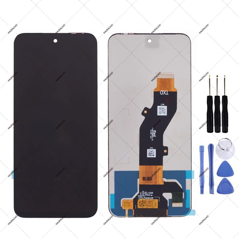 Original Tecno Spark 30 30C 4G 5G KI5 KL6 KL8 LCD Display Touch Screen Digitizer Assembly ...