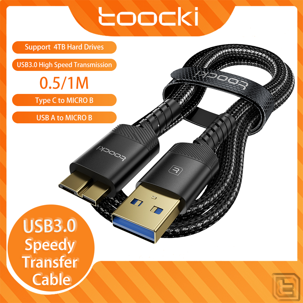 Toocki USB3.0 Hard Disk Drive Cable 5Gbps Data Transfer Rate USB-A To ...