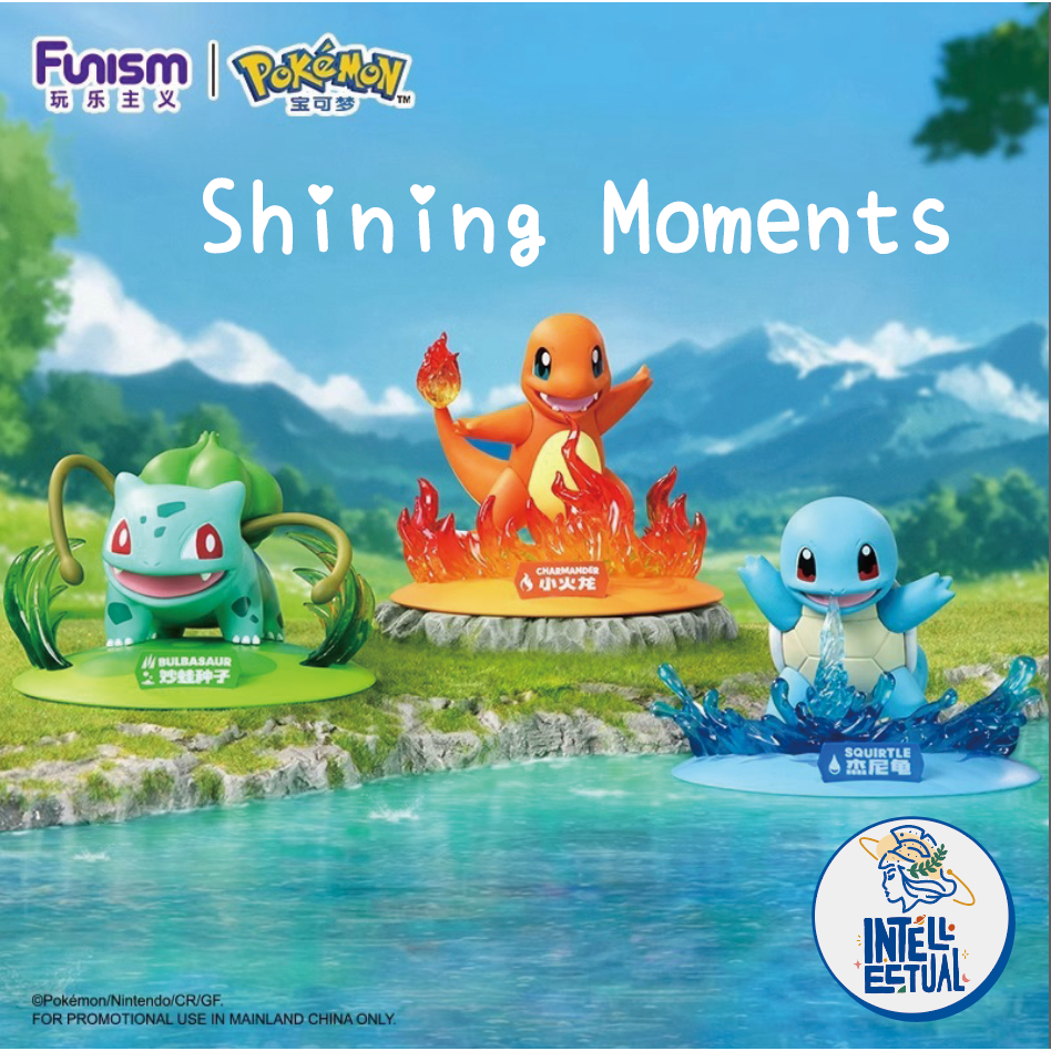 Free Shipping【FUNISM Pokémon Bulbasaur Charmander Squirtle Mini Figure ...