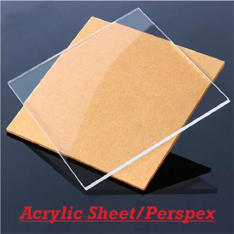 Acrylic Sheet/Perspex A6/A5/A4/A3/A2 Casting Grade Transparent Handmade ...