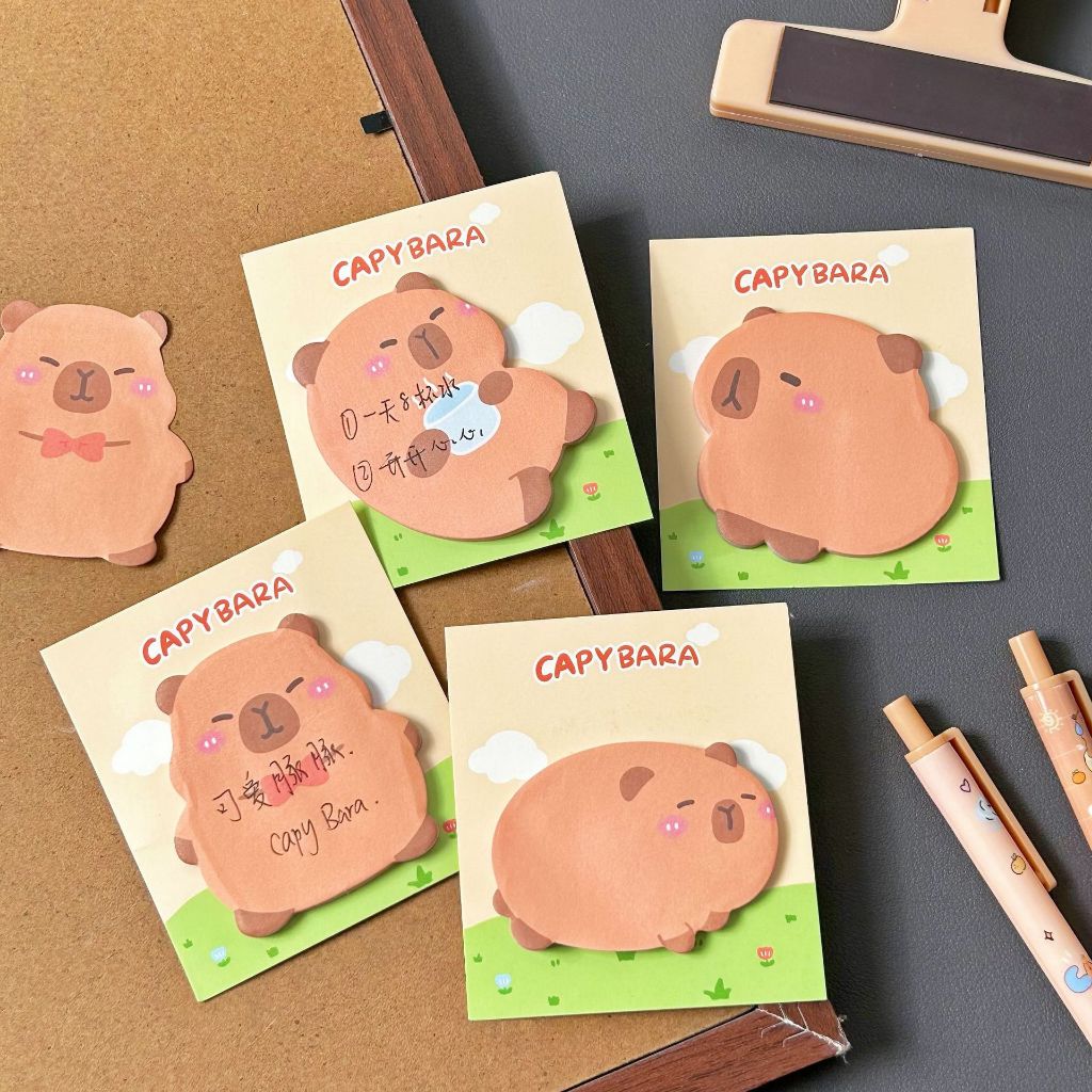 Creative Kapibara Style Note Paper Handbook Sticker Note N Times ...