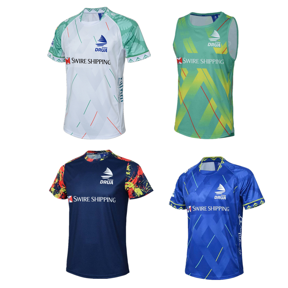 2025 fijian DRUA home away rugby jersey FLYING FIJIANS FIJI 7S Rugby ...