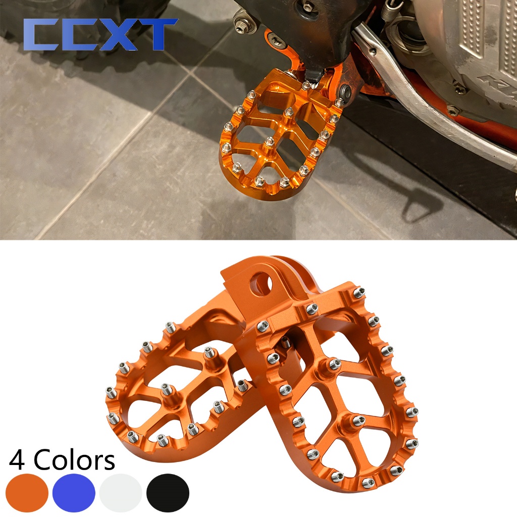 Motocross CNC Foot Pegs Pedals Rests For KTM 690 Enduro/R SMC/R Super ...