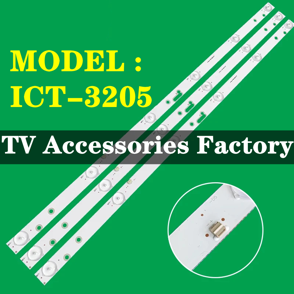 NEW 3 PCS ICT-3205 ISONIC 32" LED TV Backlight / Lamp TV | Shopee Malaysia