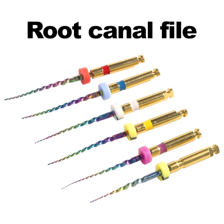 NITI Heat Adtivation Rainbow Endo File Dental Instrument Treat ...