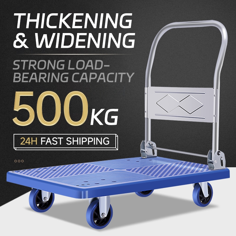 Trolley Heavy Duty Portable Troli Barang Hand Truck,Foldable Platform ...