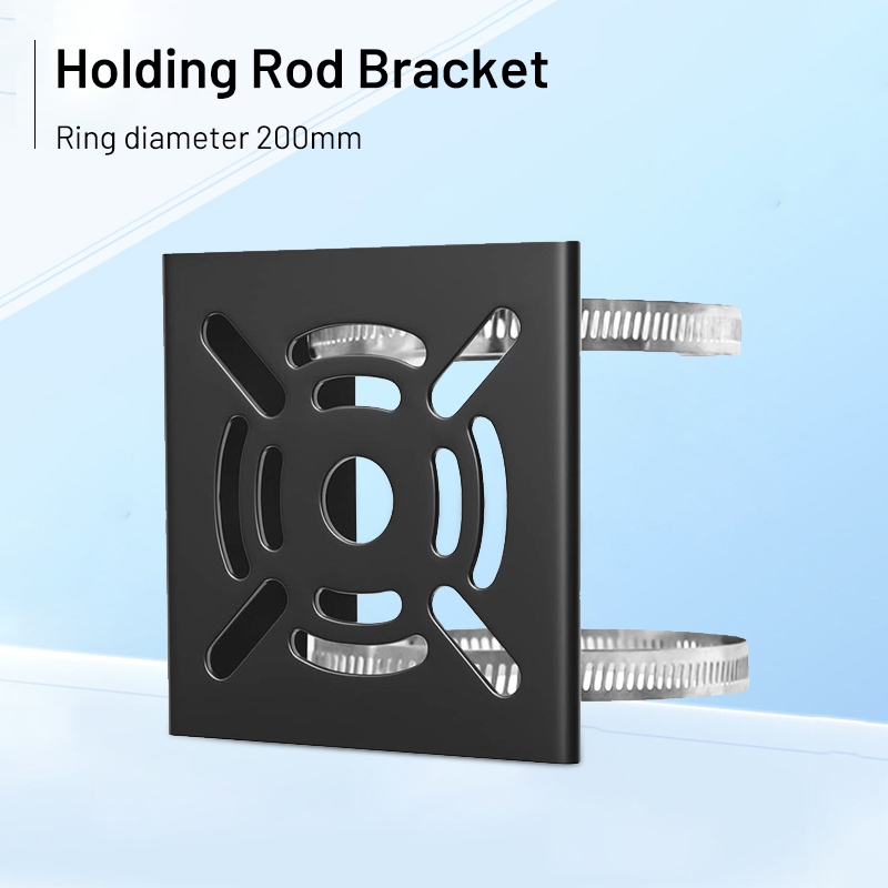 Surveillance camera hoop bracket base dome small hoop bracket hold pole ...