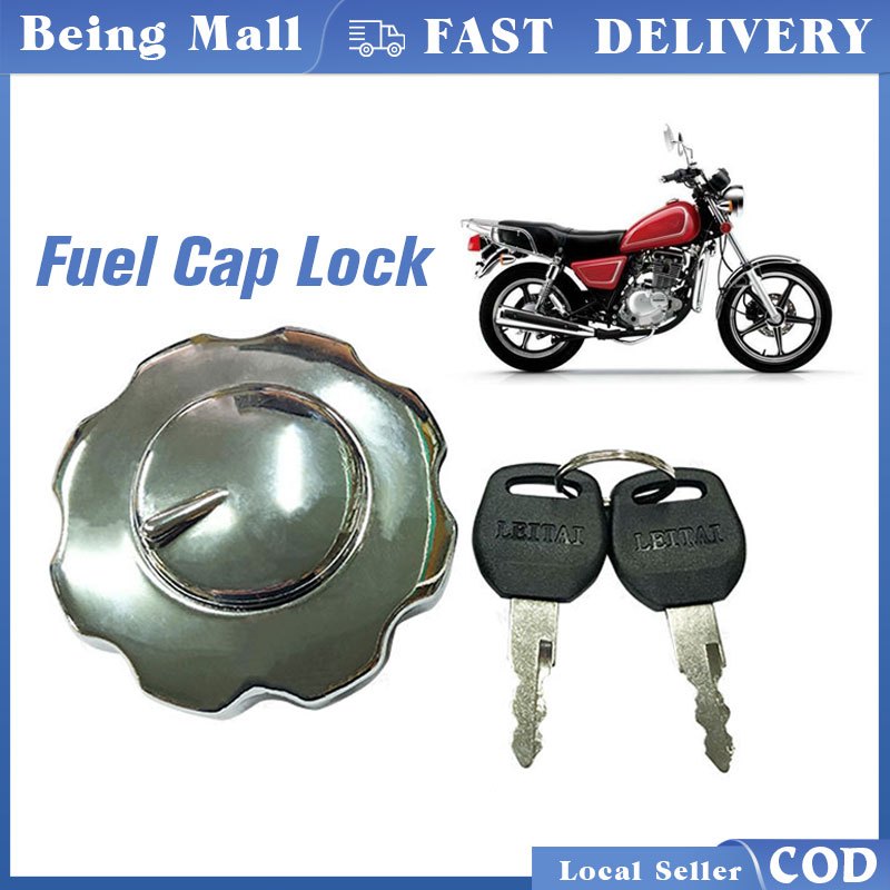Motorcycle Fuel Cap Lock, Throttle Lock, Trike Tank Lock Set | Shopee ...