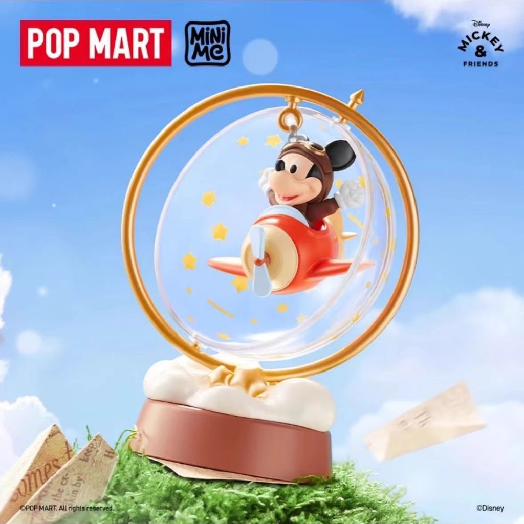 Original Pop Mart Disney Mickey Friends Family Flicker Dream Series ...