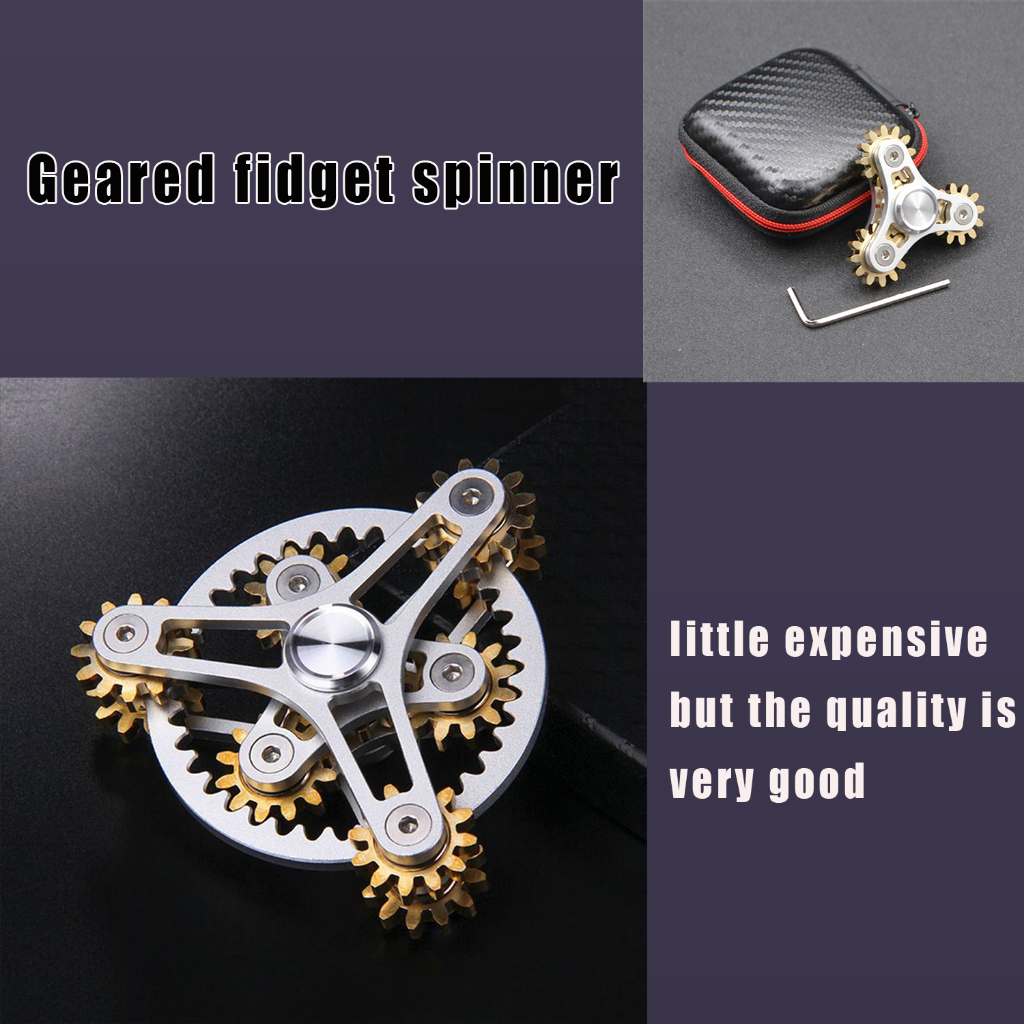 Gear Spinner High-End Desktop Toy Ornaments Decompression Toy Fidget ...