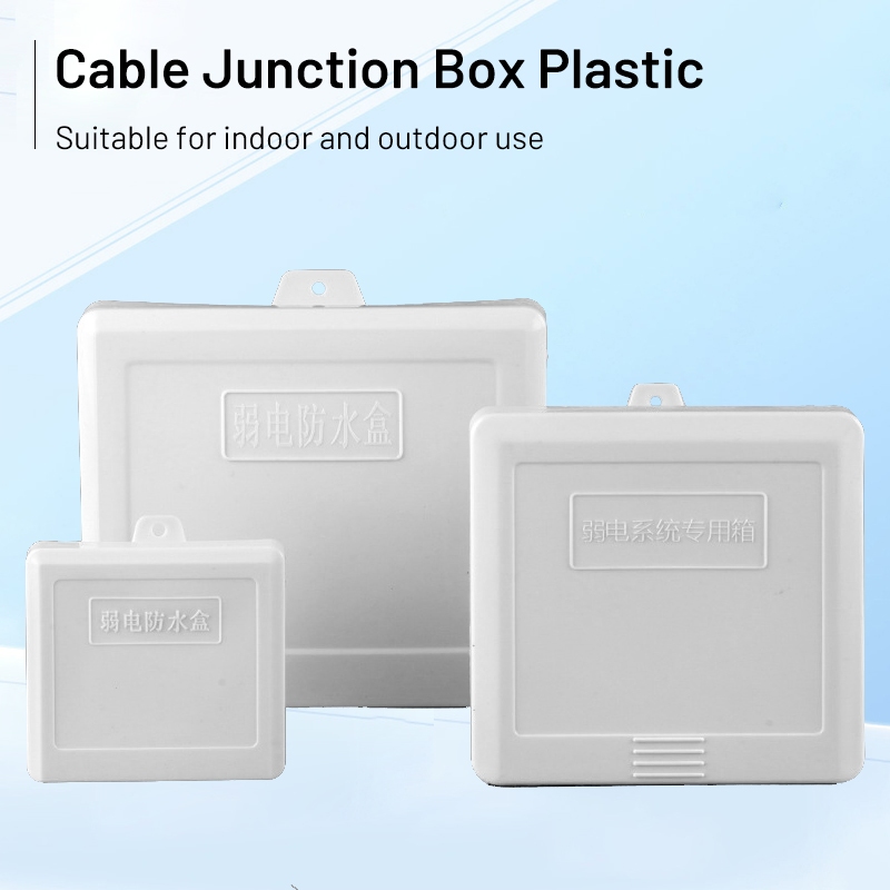 Security Camera Accessory CCTV Cable Junction Box Plastic | Shopee Malaysia