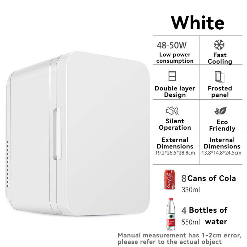 8L Mini Fridge Cooler Warmer Refrigerator Car Home Beauty mini fridge ...