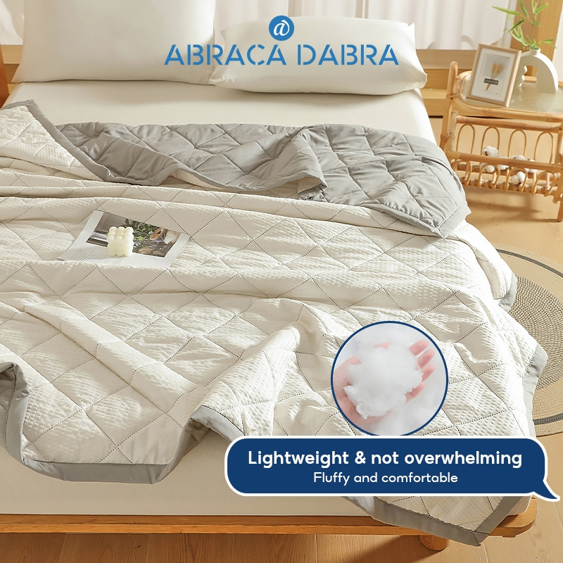 Abraca Dabra Class A Soft Light Weight Washed Cotton Blanket - Single ...