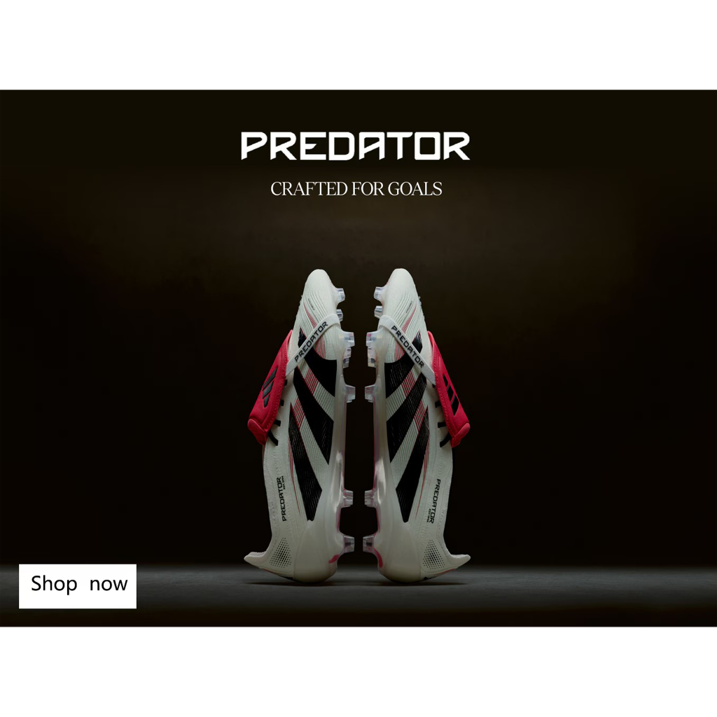 PREDATOR 2025 ELITE FG Natural hard grass spike lace-up football shoes ...