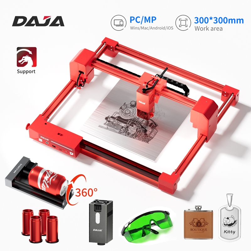 DAJA A6 5W/10W Laser Engraving Machine New Upgraded Laser Marking ...