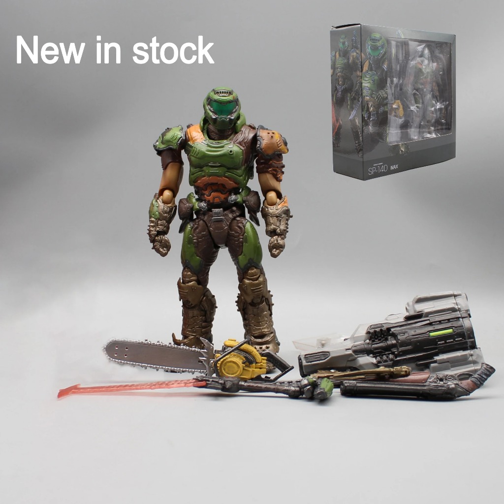 17cm Figma SP-140 Doom Slayer Eternal Action Figure Collection Model ...