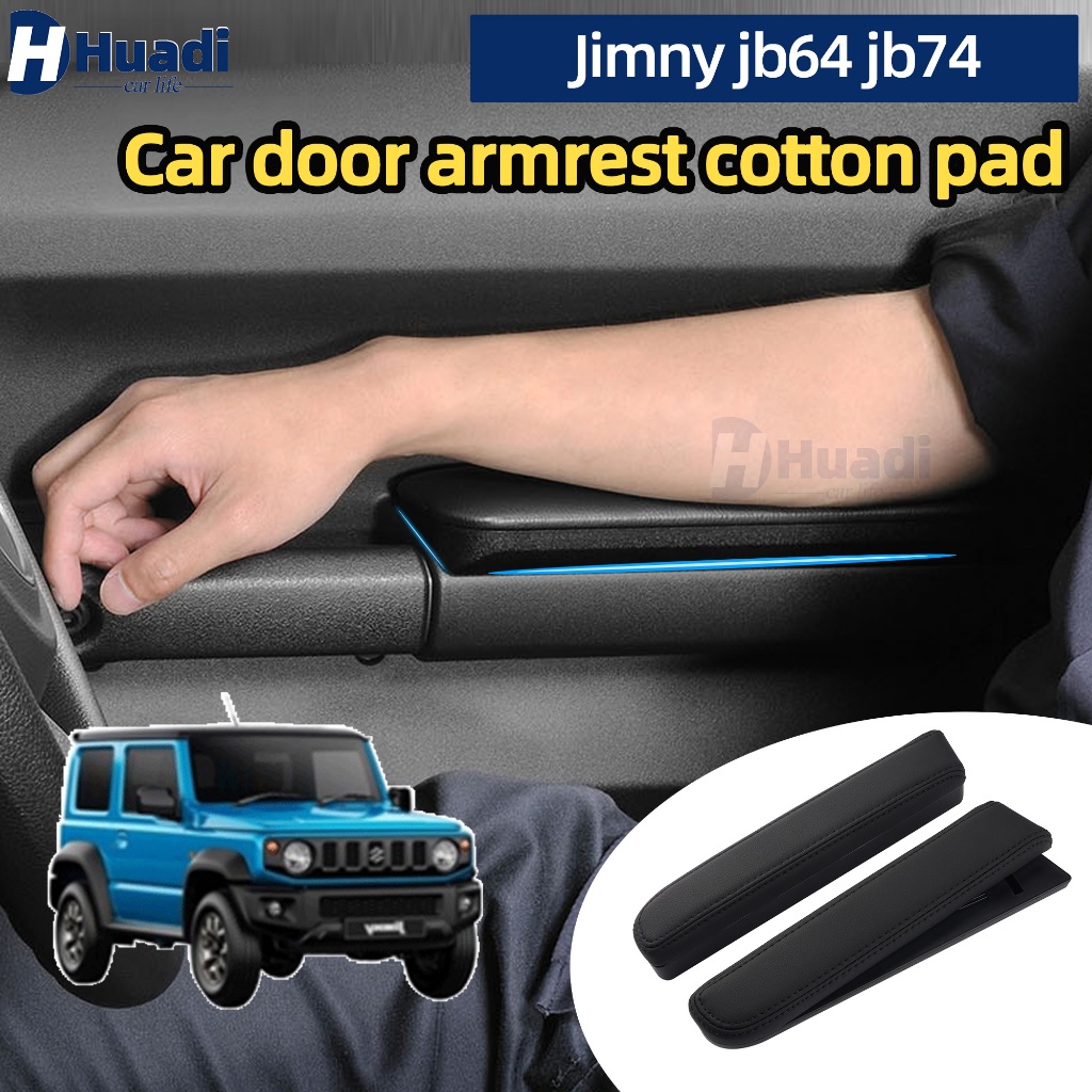 2pcs Jimny jb64 jb74 (2018-2025) car door armrest cotton pad Rest arm ...