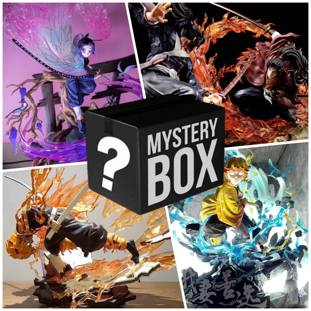 Mystery Box Blind Box Demon Slayer Agatsuma Zenitsu Sabito Daki ...
