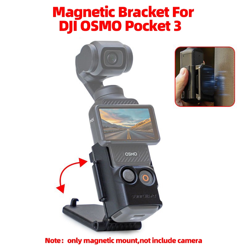 Sunnylife Magnetic Mount Base For DJI Osmo Pocket 3 Multifunctional ...