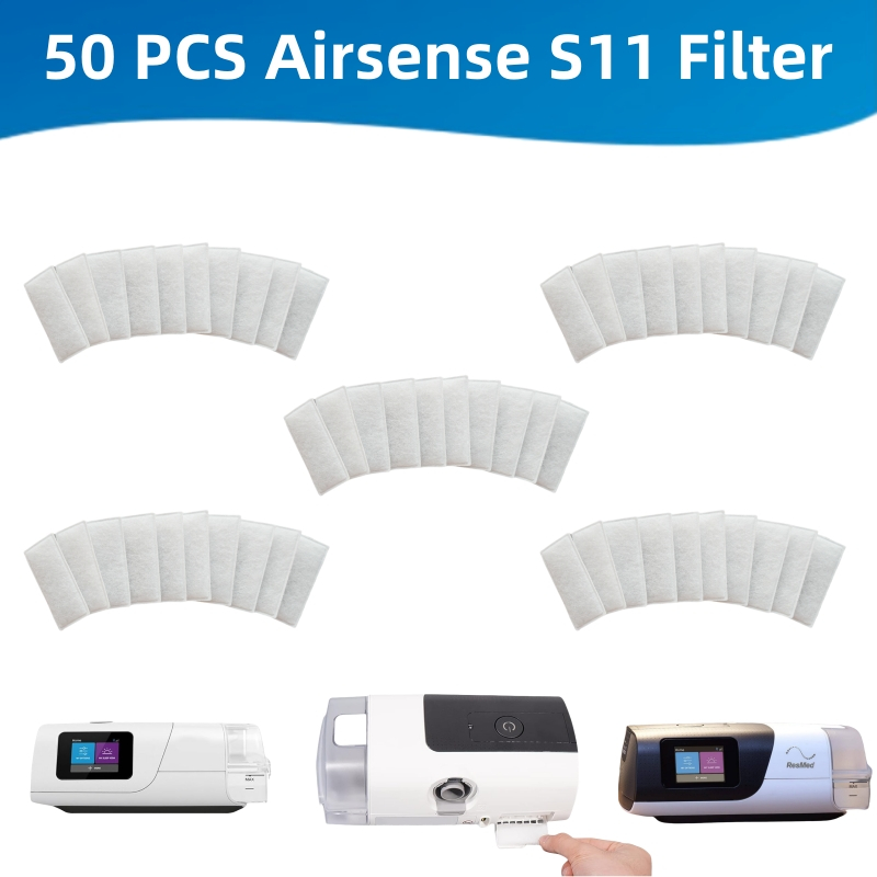 50 PCS CPAP Filter Cotton For ResMed Airsense S11 | Shopee Malaysia