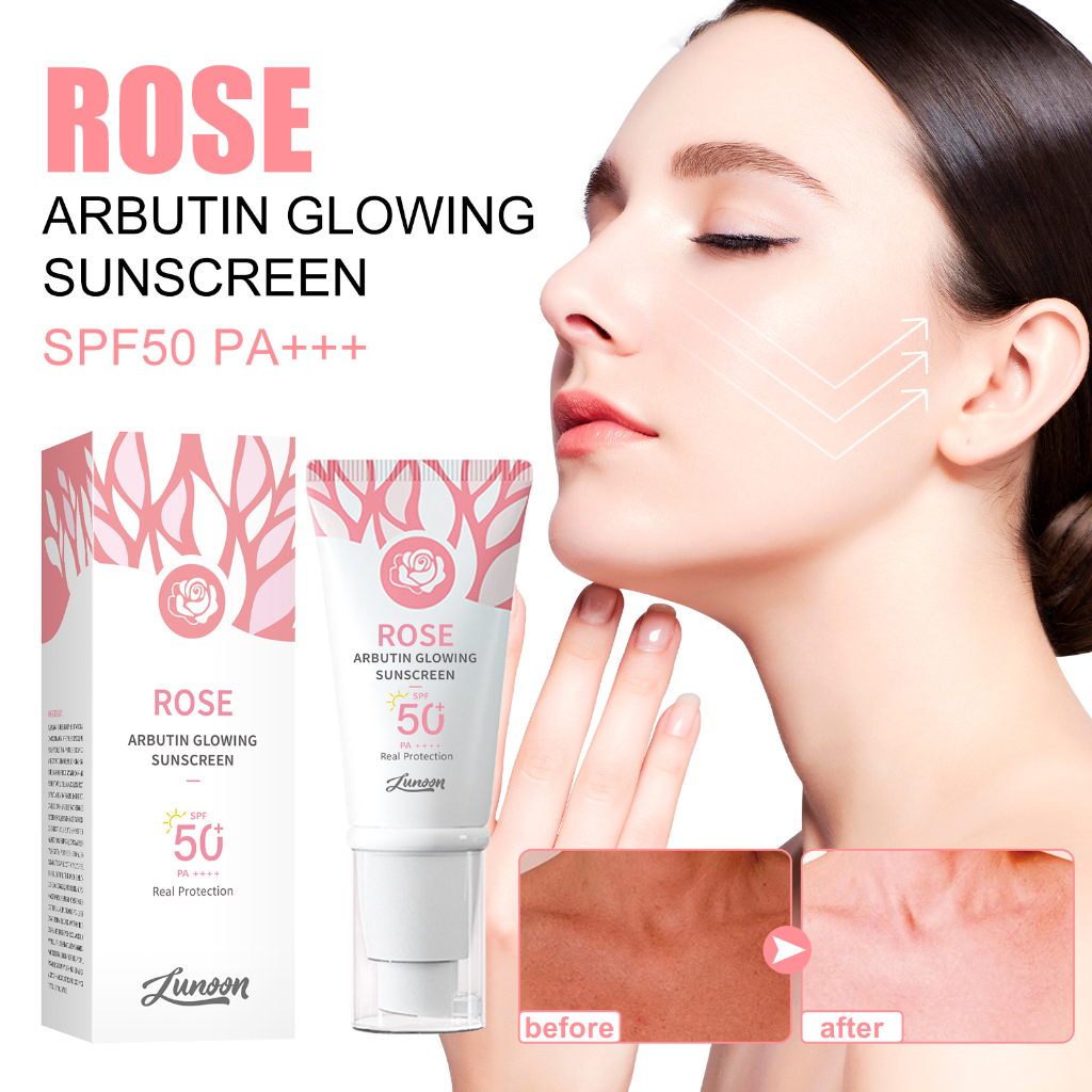 LUNOON Serum Sunscreen 30g SPF50+ PA++++ Sun UV Protection Whitening ...