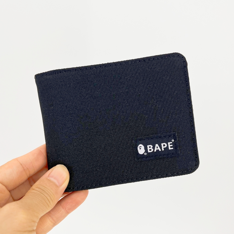 [Ready Stock] BAPE Source Men's Simple Bifold Wallet Large Capacity ...