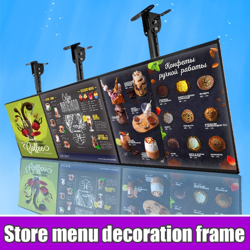 Super bright menu board with led light Suitable for decoration of ...