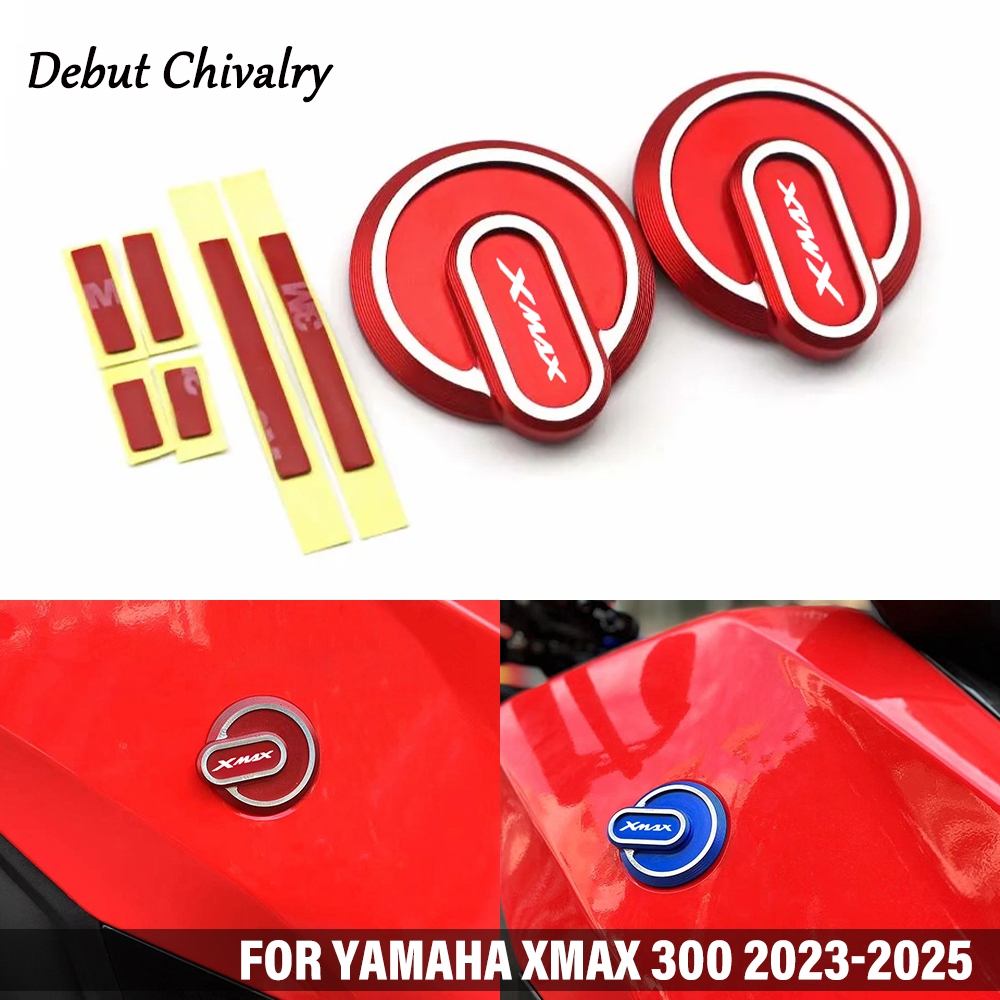 For Yamaha XMAX V2 XMAX 300 2023-2025 CNC Aluminum Badge XMAX Side ...
