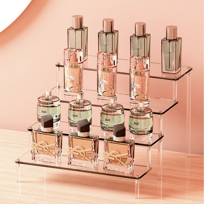 Figurine Acrylic Display Stand Mini Doll Storage Figure Display Rack ...