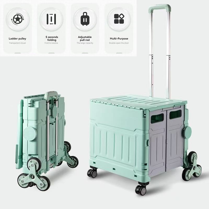 ((New Product Ready Stock) Trolley Shopping Cart Lightweight, Easy to ...
