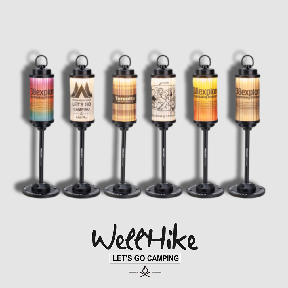 🚚Stok Klang🚚 Wellhike 38Explore LED Lampu Perkhemahan Luar dengan Pangkalan Magnetik Lampu ...