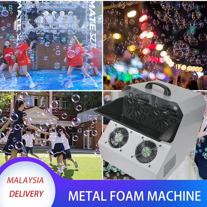 Online celebrity Tik Tok blowing bubble machine stage wedding wedding ...