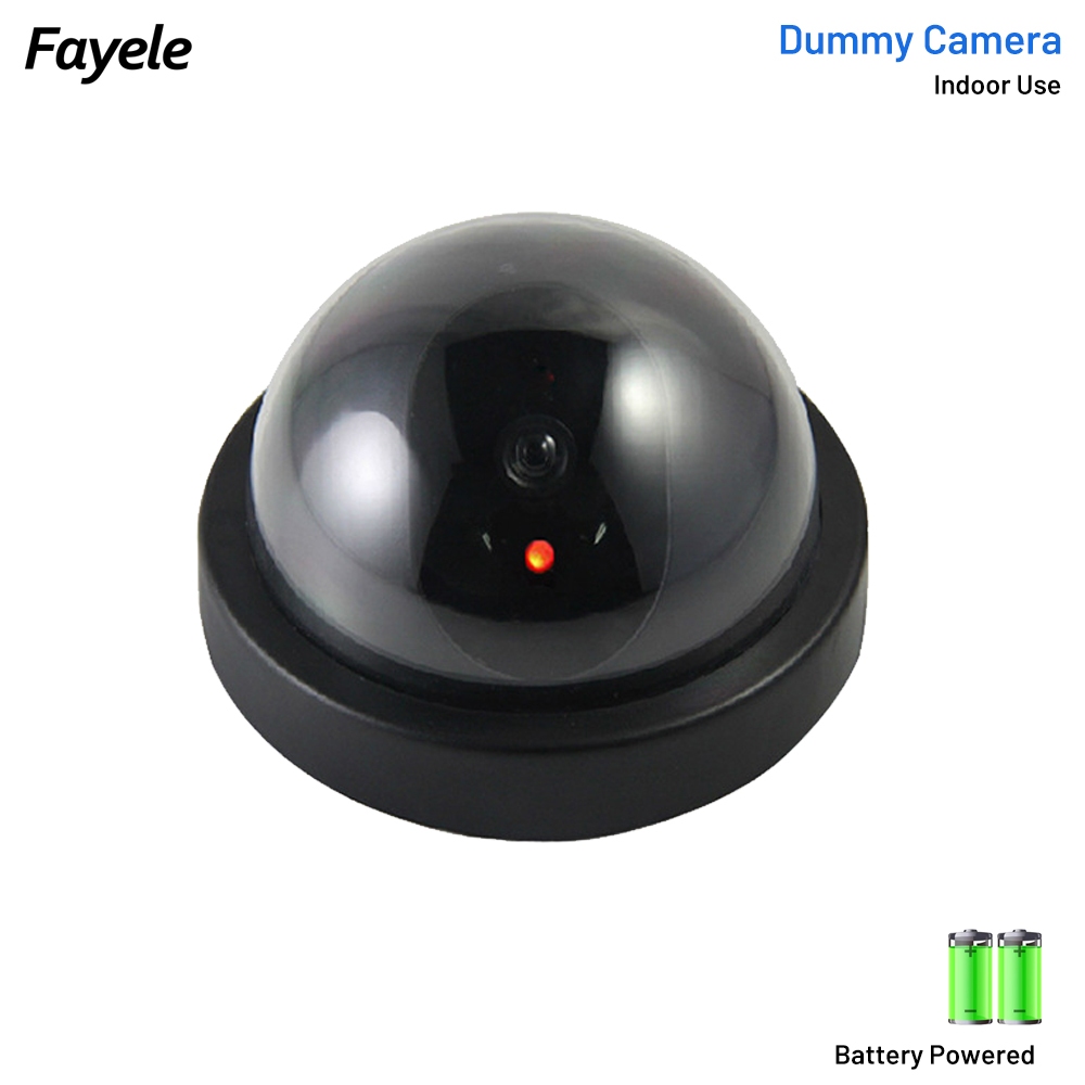 Black Dummy Camera Fake Dome CCTV Camera Video Surveillance Protection ...