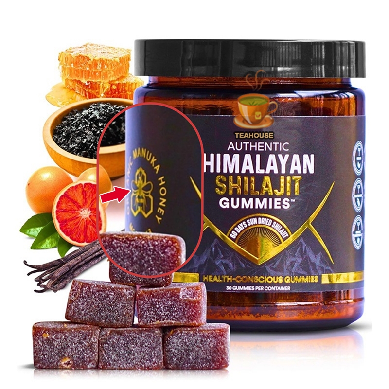 HIMALAYAN SHILAJIT GUMMIES natural essence agglomerate supplement ...