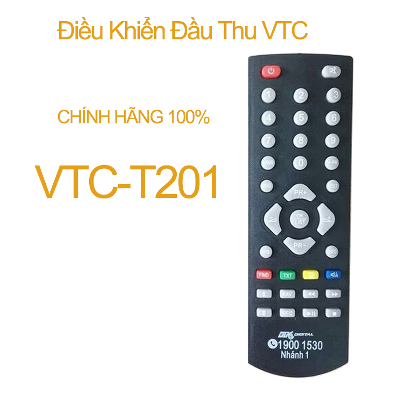 Suitable Set-Top Box TV Remote Control VTC-T201 19001530 | Shopee Malaysia