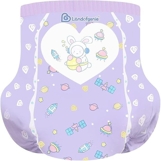 Abdl Diapers Adult Diapers Printed Space Rabbit | Shopee Malaysia