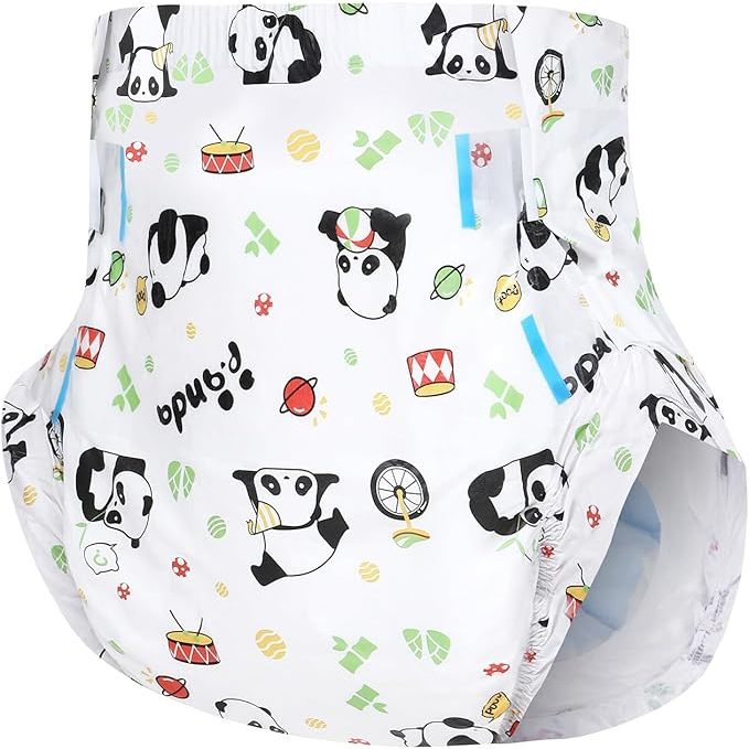 Abdl Diapers Adult Diapers Printed Panda | Shopee Malaysia