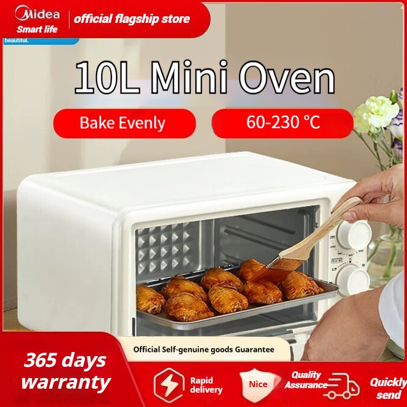 Midea PT10X1 Electric Oven 10L Automatic Temperature Control Baking ...