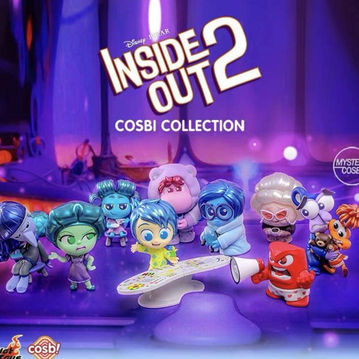 2024 Hot Toys "Inside Out 2" Blind box second play, pajama party cosbi ...