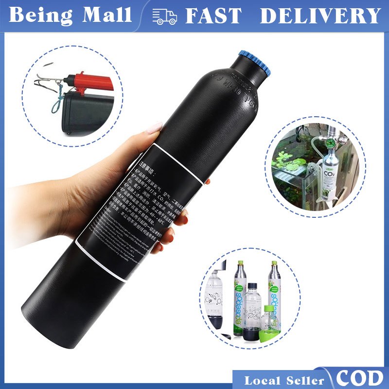 0.45L Pcp High Pressure Explosion-proof Gas Cylinder Threaded Aluminum ...