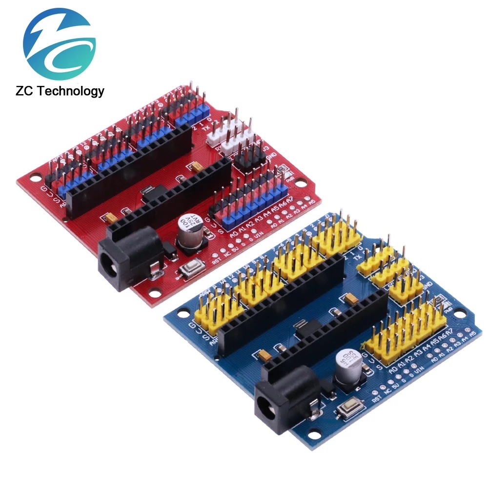 ATMEGA328P NANO IO Shield And UNO Multi-Purpose Expansion Board for Arduino Nano 3.0 CH340 ...