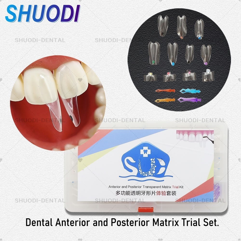 150pcs/pack Dental Clear Matrix Anterior PosteriorFit Bioclear BT ...