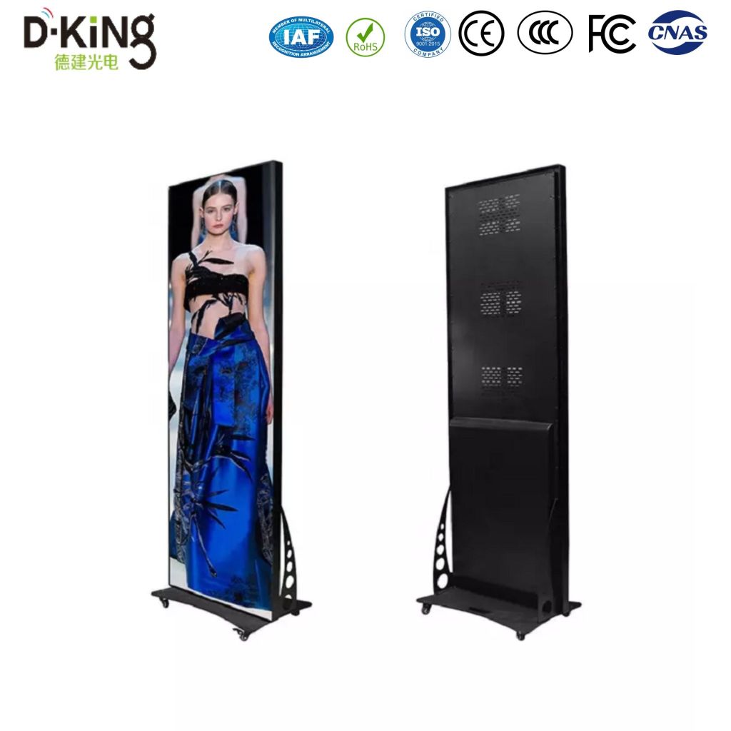 High Density and Dynamic Scanning LED Poster Screen with Wide Angles ...